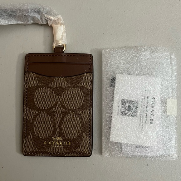 Coach | Accessories | Coach Id Lanyard In Signature Canvas | Poshmark